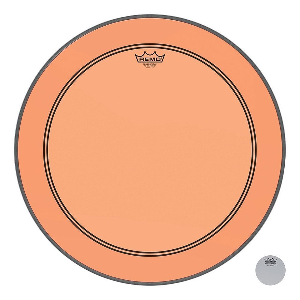 Remo Powerstroke Colortone 20" Orange – Ippo Music